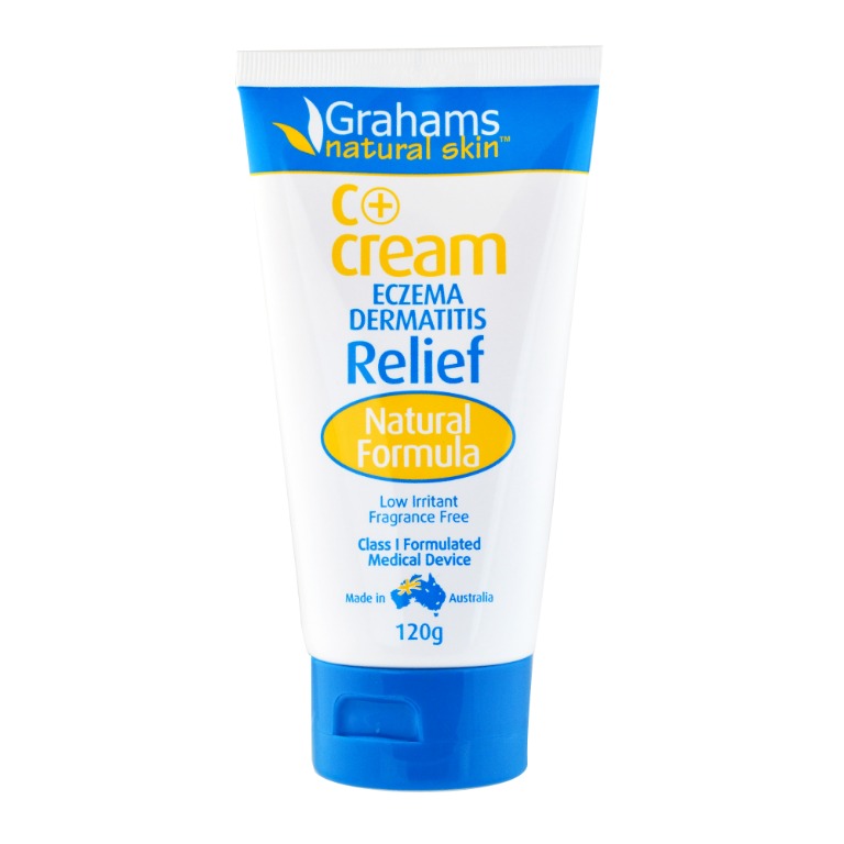 Grahams natural skin C+ Eczema Dermatitis Relief Cream 120 grams ...