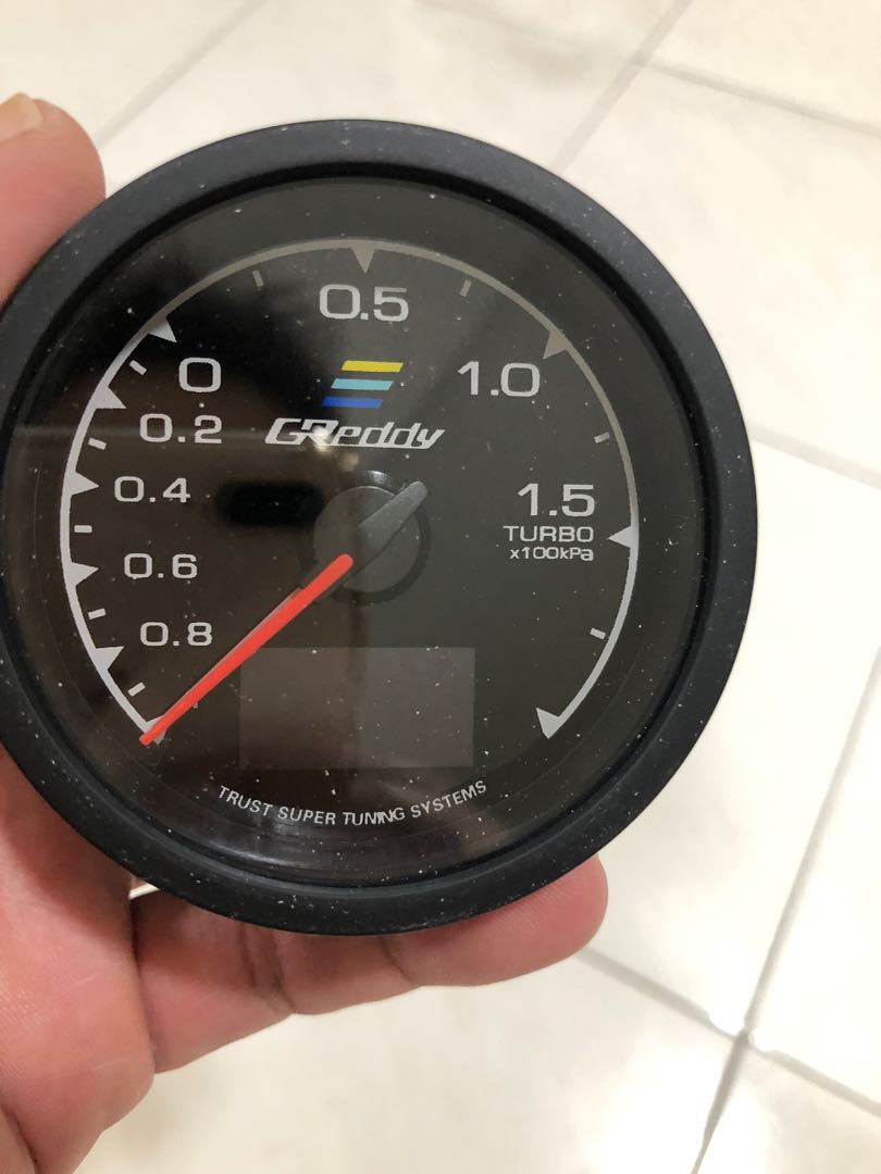 Greddy Turbo boots gauge , Car Accessories, Accessories on Carousell