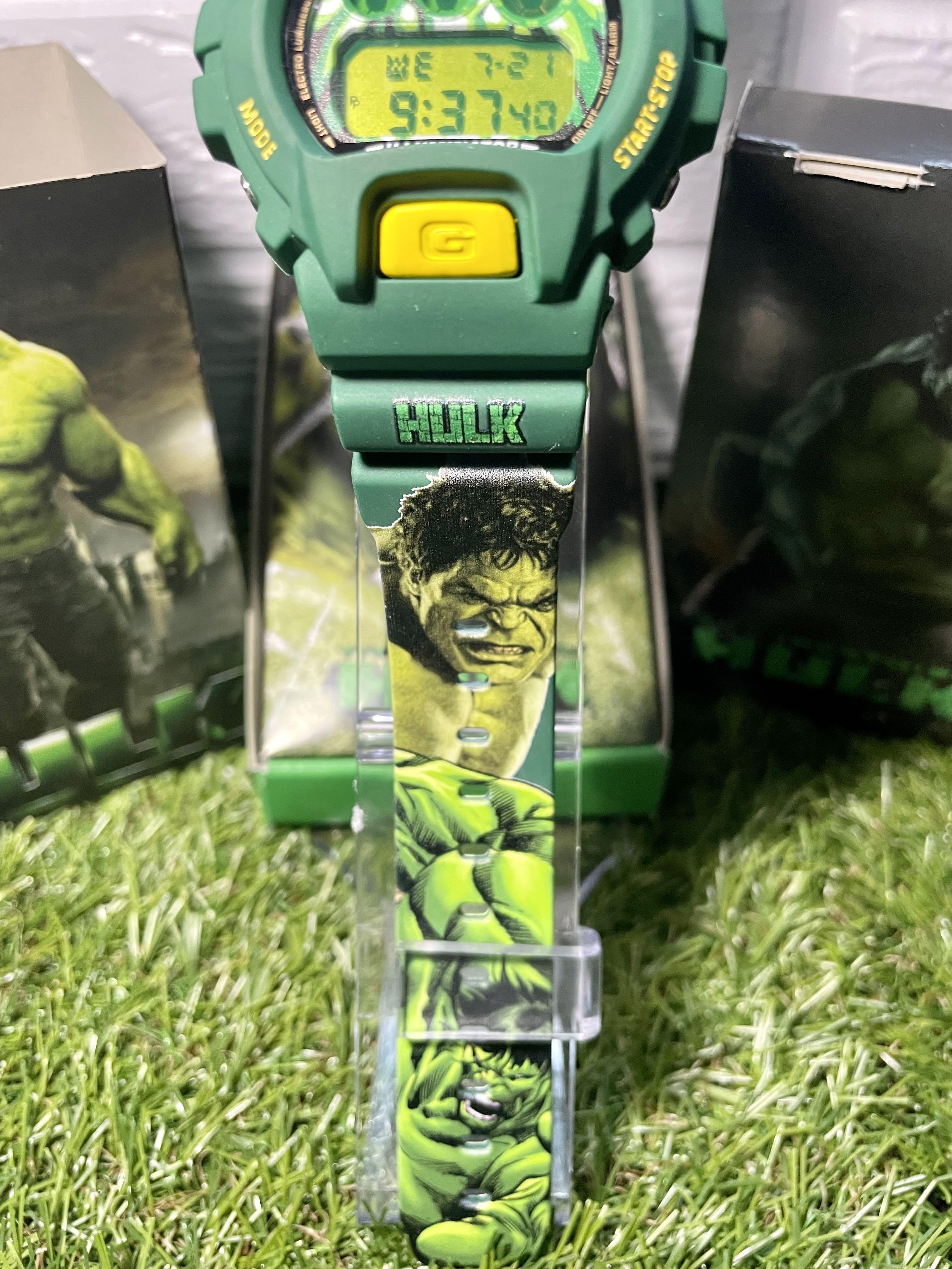 Gshock Original Custom Hulk Edition, Luxury, Watches on Carousell
