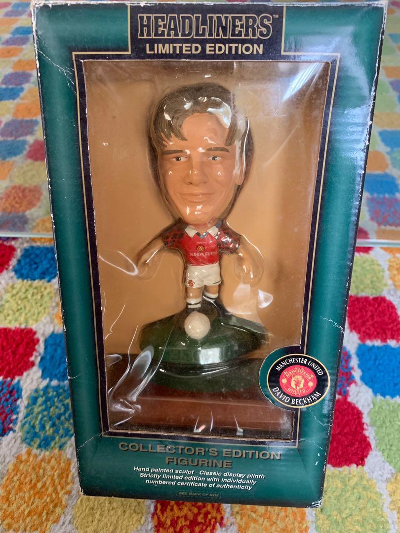 Headliners Limited Edition Manchester United : David Beckham figurine. Comes with a numbered ...