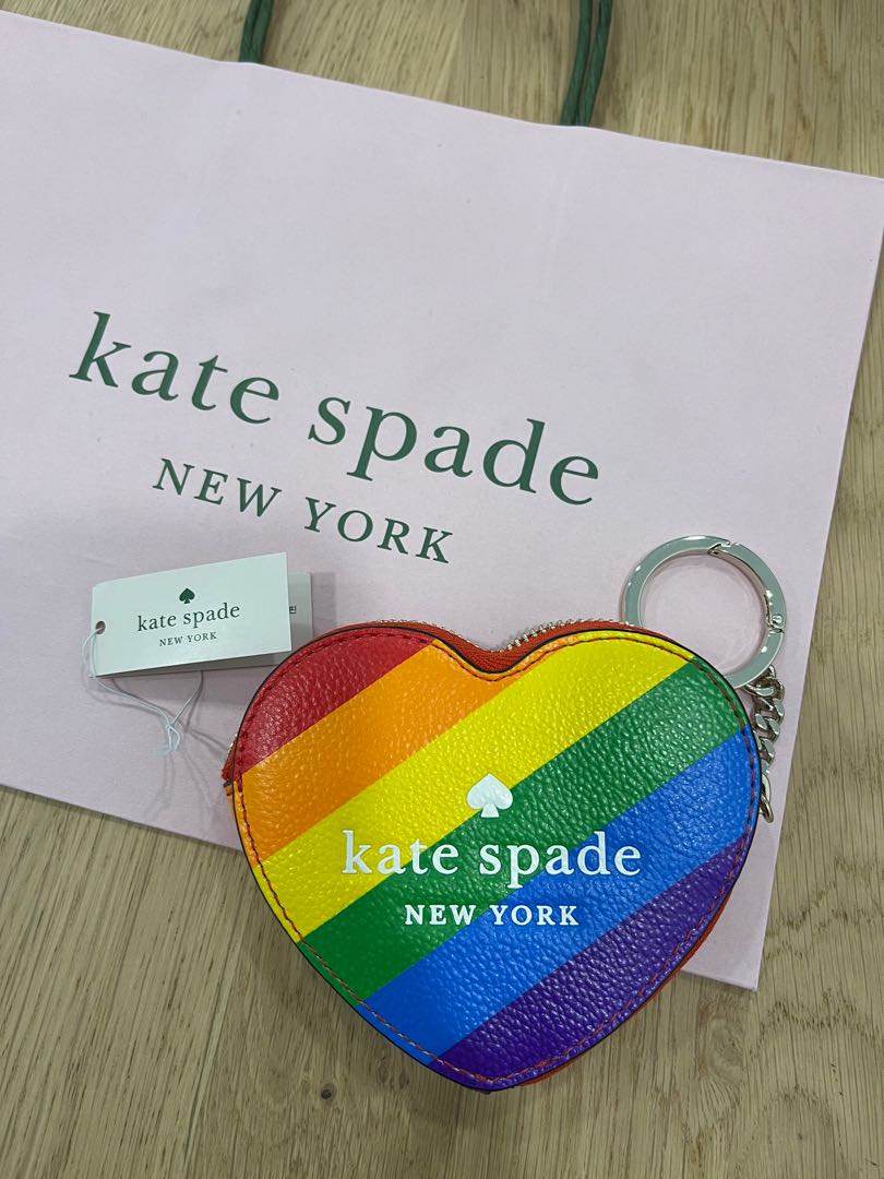 Kate Spade Rainbow Coin Pouch, Women's Fashion, Bags & Wallets, Purses ...