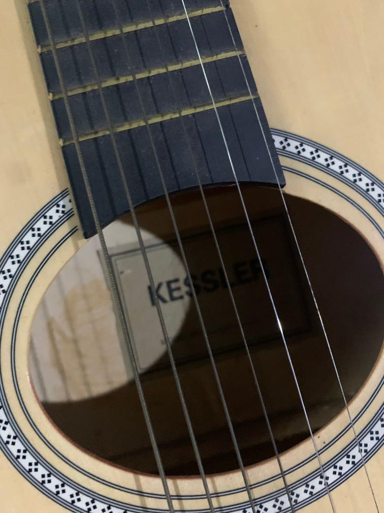 Kessler Acoustic Guitar, Hobbies & Toys, Music & Media, Musical ...