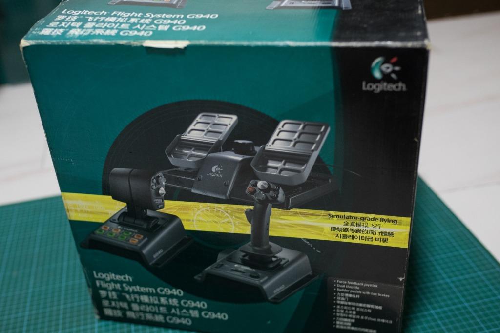Logitech Flight System G940 (Flight Simulation Controller), Video ...