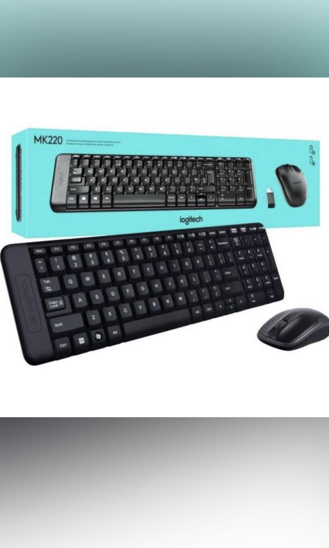 Logitech Wireless Keyboard Mouse Computers Tech Parts Accessories Computer Keyboard On