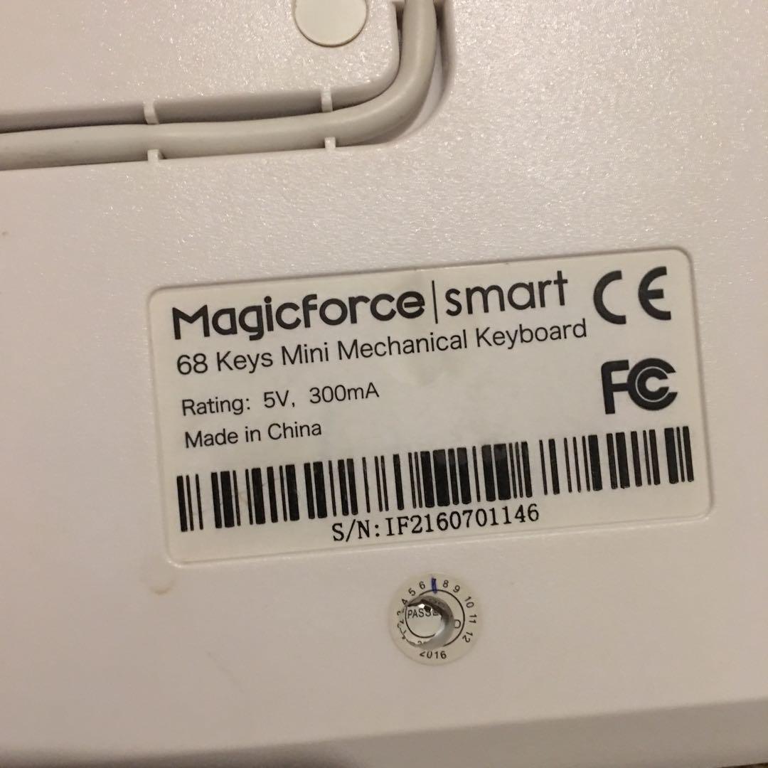 Magicforce 68 Mechanical Backlit Keyboard, Computers & Tech, Parts ...