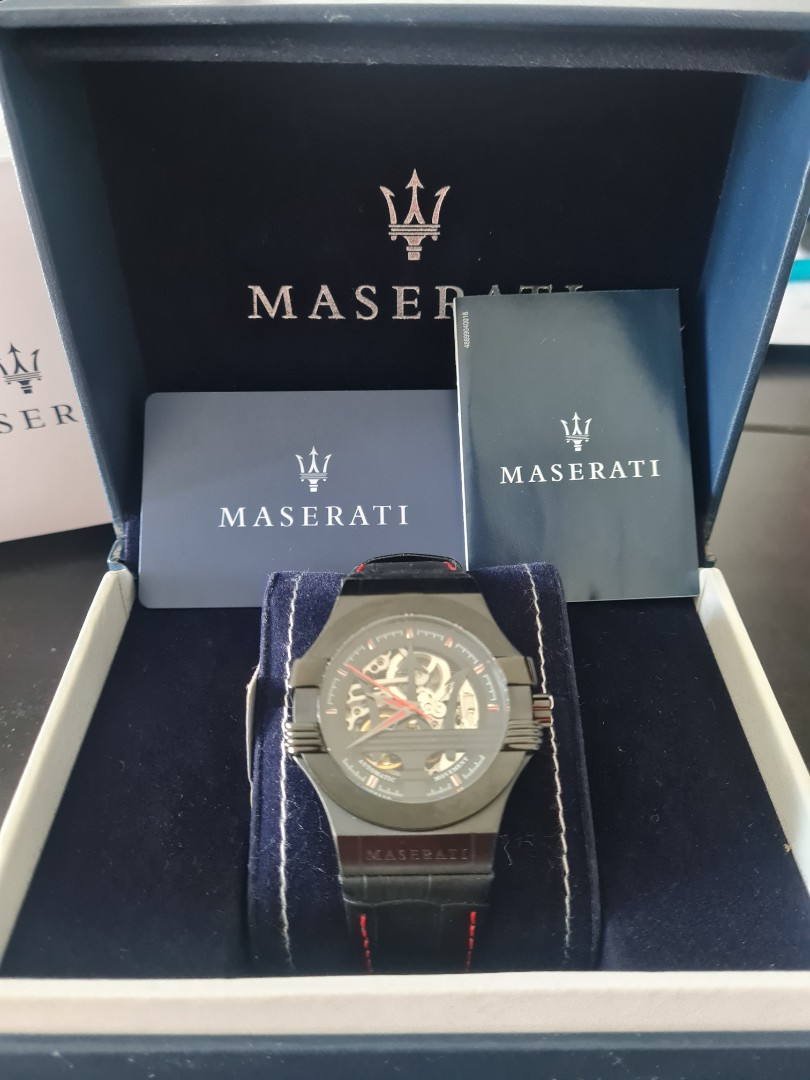Maserati automatic watch, Luxury, Watches on Carousell
