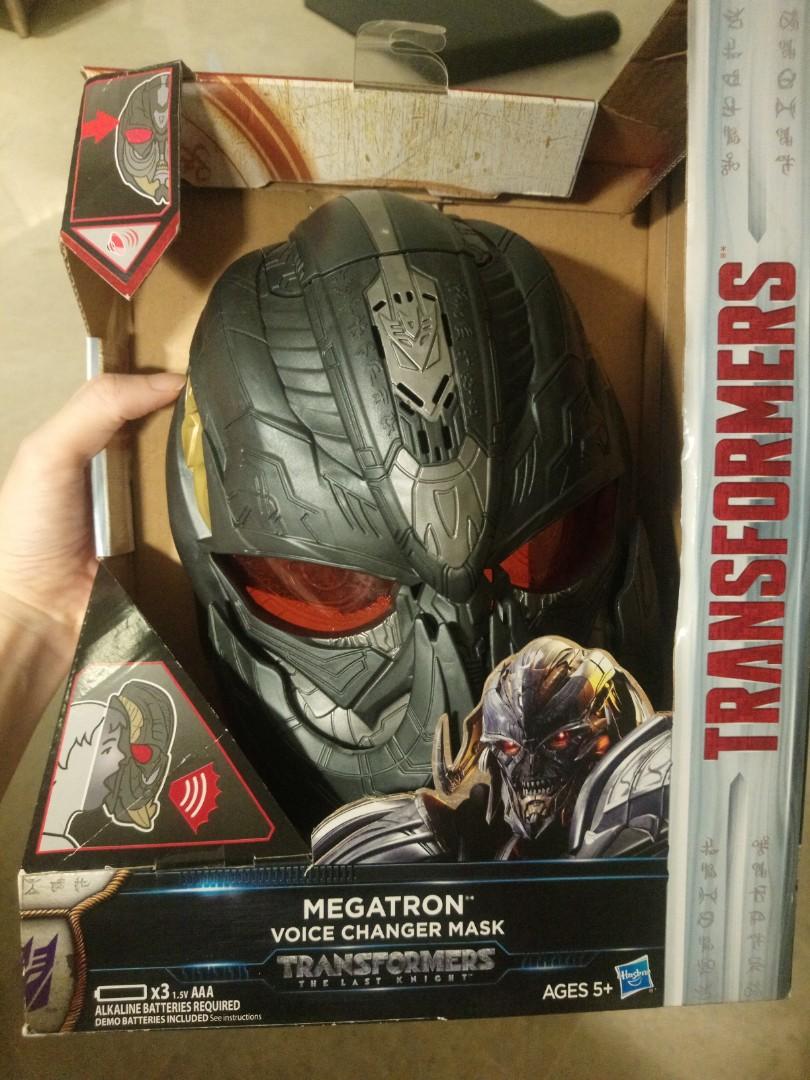 Megatron voice changer mask, Hobbies & Toys, Toys & Games on Carousell