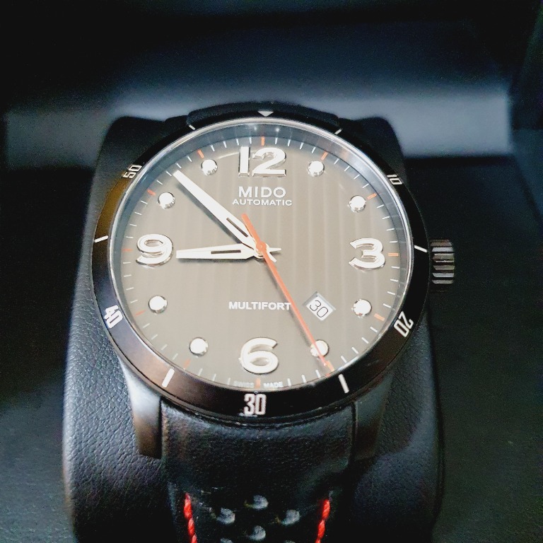 Mido Full Set Multifort Automatic Swiss Watch 42mm, Luxury, Watches on ...