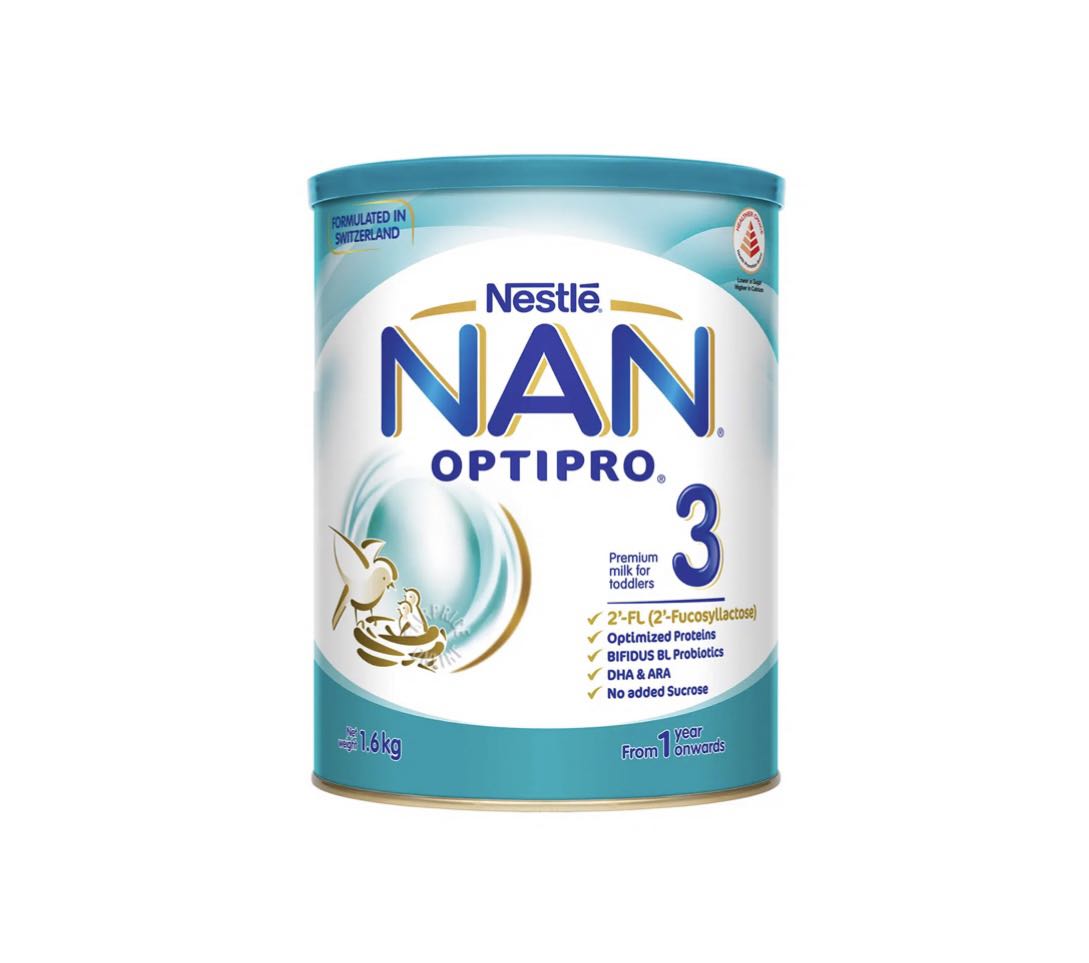 Nestle Nan Optipro Gro Growing Up Milk Formula - Stage 3 (1-2 years) 1 ...