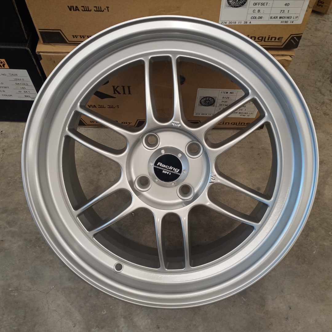 NEW SPORT RIM 16 INCH RPF1 ALZA MYVI SAGA CITY VIOS, Auto Accessories ...