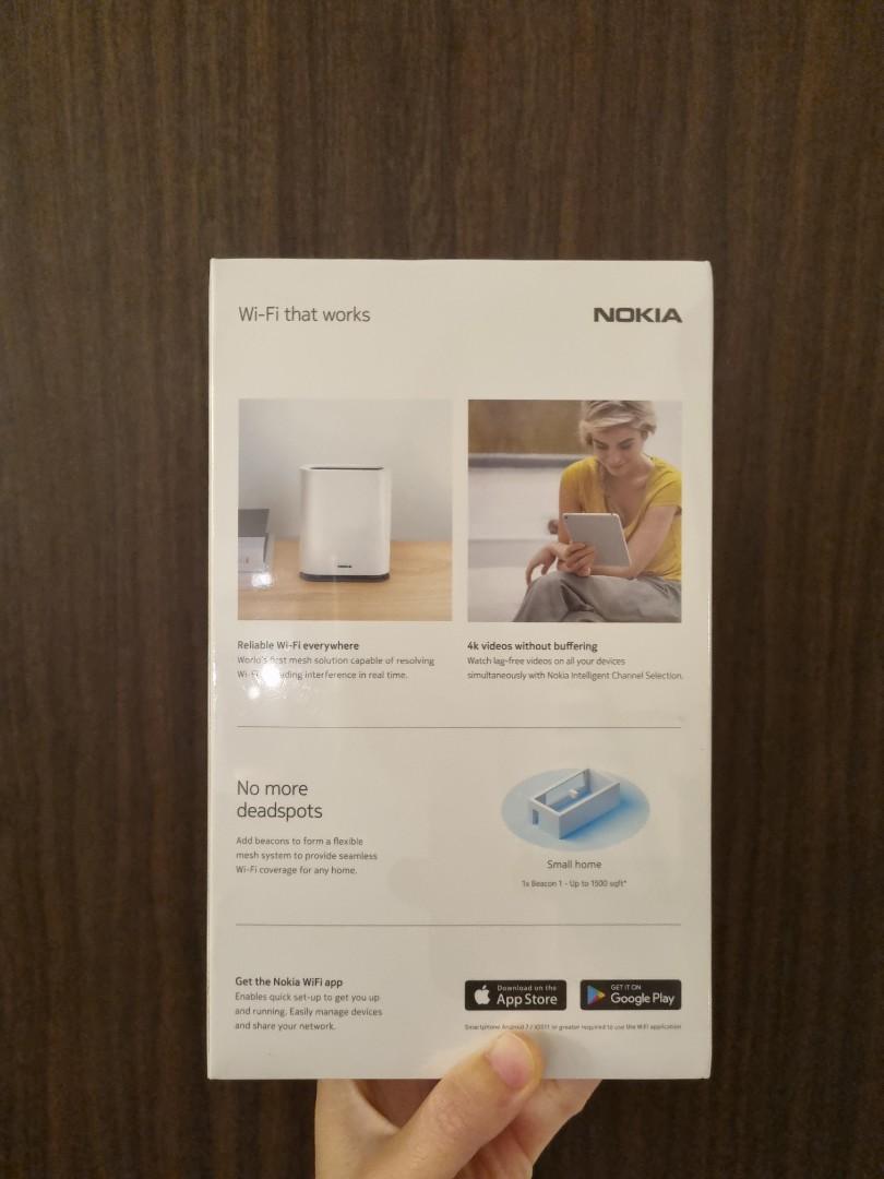 Nokia WiFi Beacon 1 Mesh, TV & Home Appliances, Other Home Appliances ...
