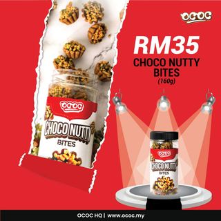 OCOC Ready Stock - Choco Nutty Bites, Food & Drinks, Packaged & Instant ...