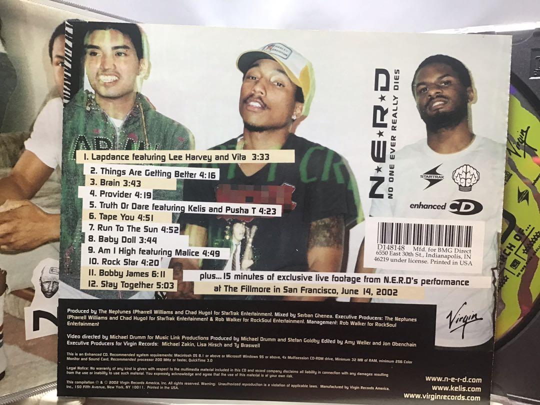 ORIGINAL US PRESS NERD In Search of OOP 2002 USA CD Anubis Rap Hip Hop ...