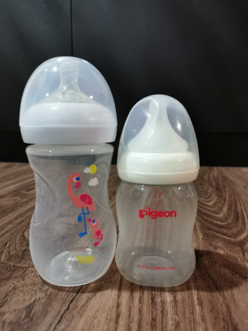 Philips avent natural / Pigeon milk bottle, Babies & Kids, Nursing ...