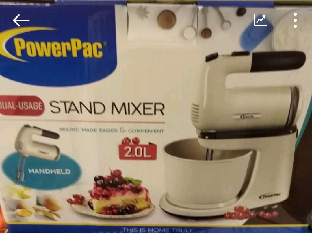 Power Pac Hand Mixer, Furniture & Home Living, Kitchenware & Tableware ...