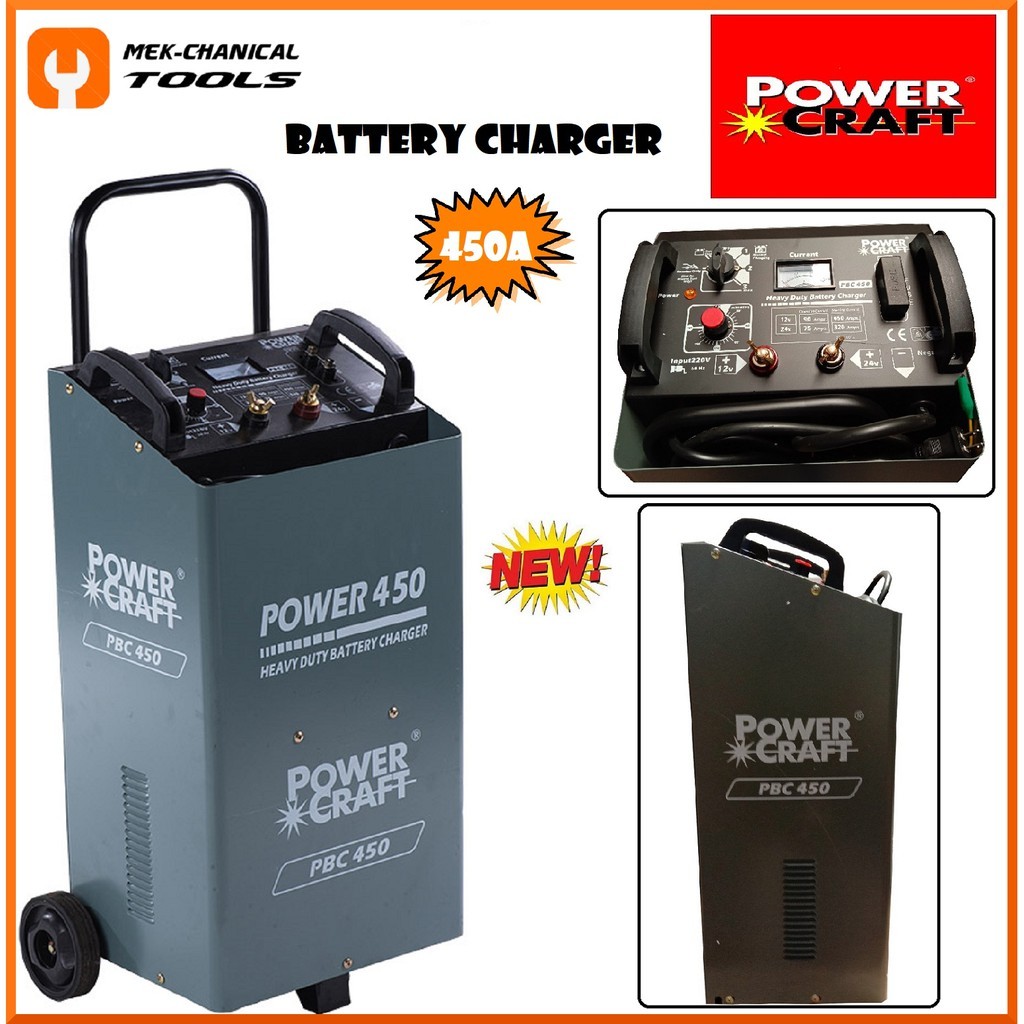 Powercraft Battery Charger 450a, Commercial & Industrial, Construction ...