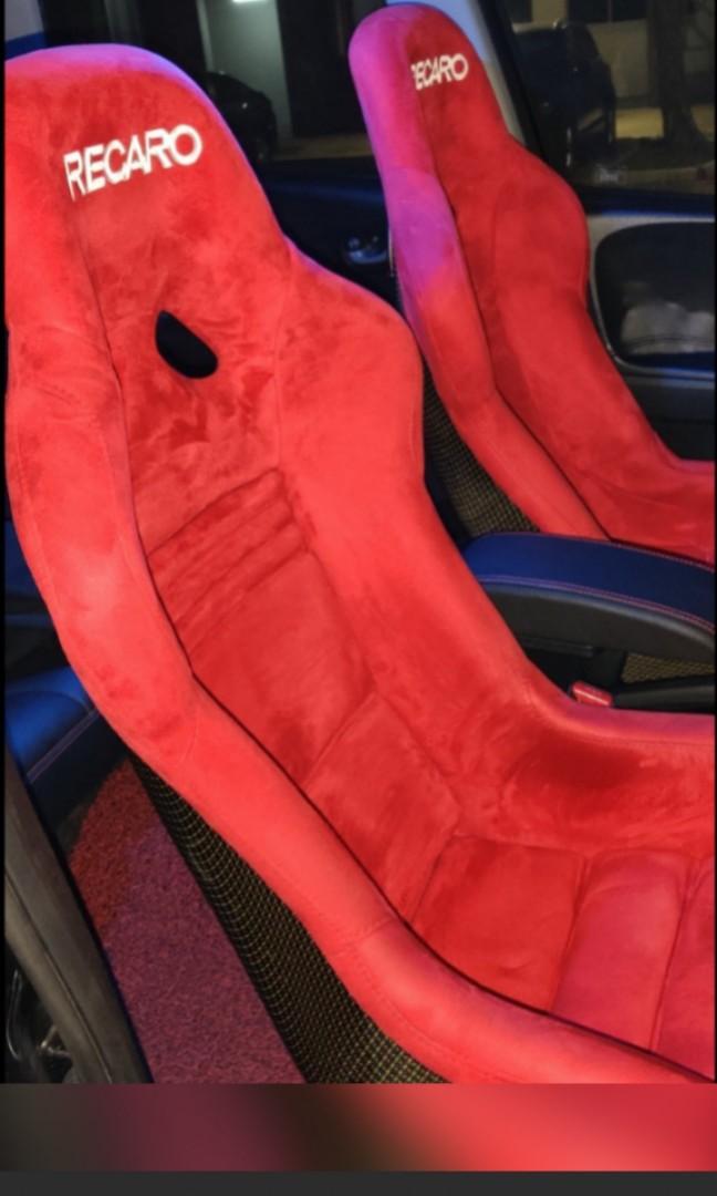 Recaro full bucket seat, Car Accessories, Accessories on Carousell