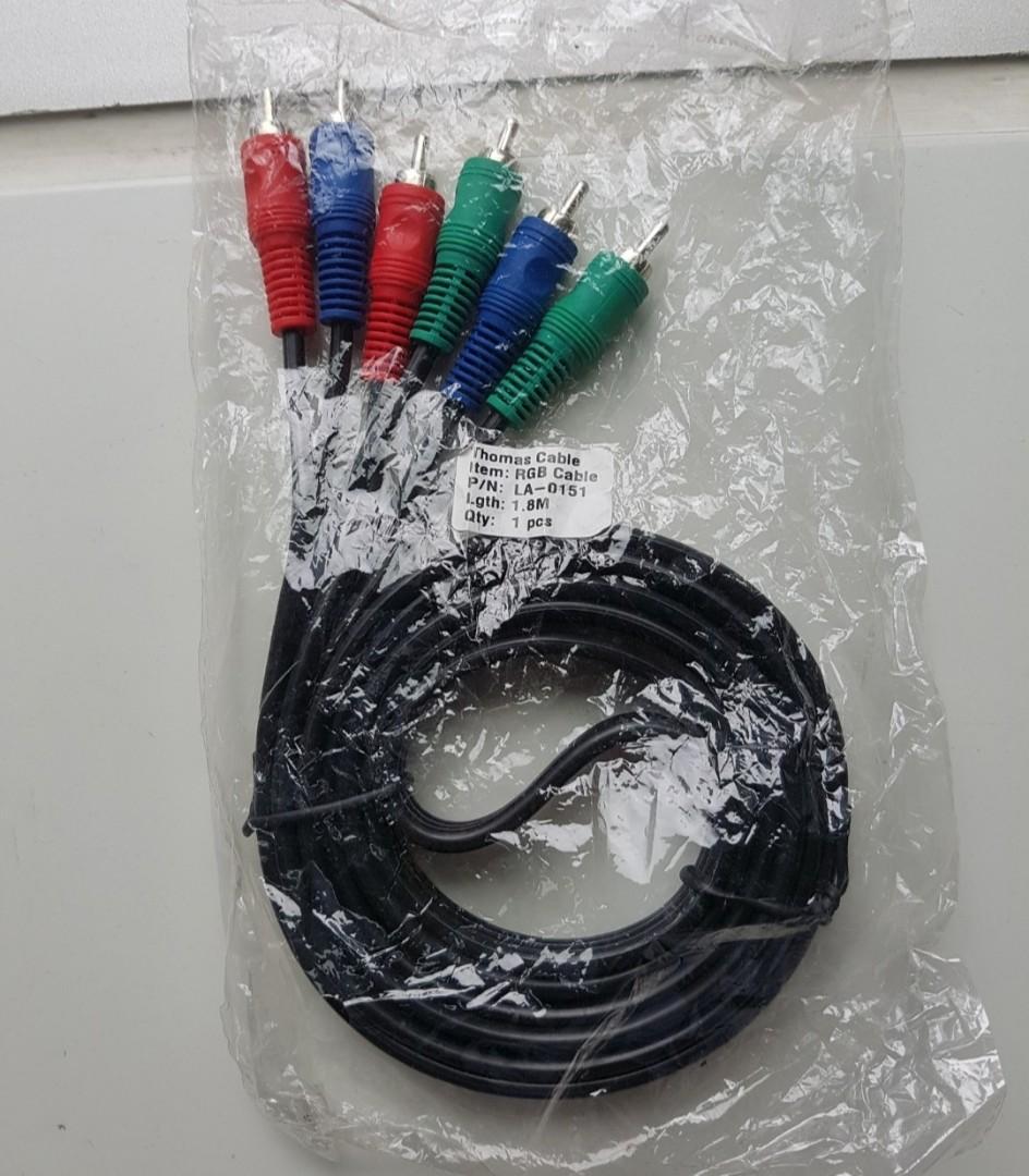 RGB cable, Computers & Tech, Parts & Accessories, Cables & Adaptors on ...