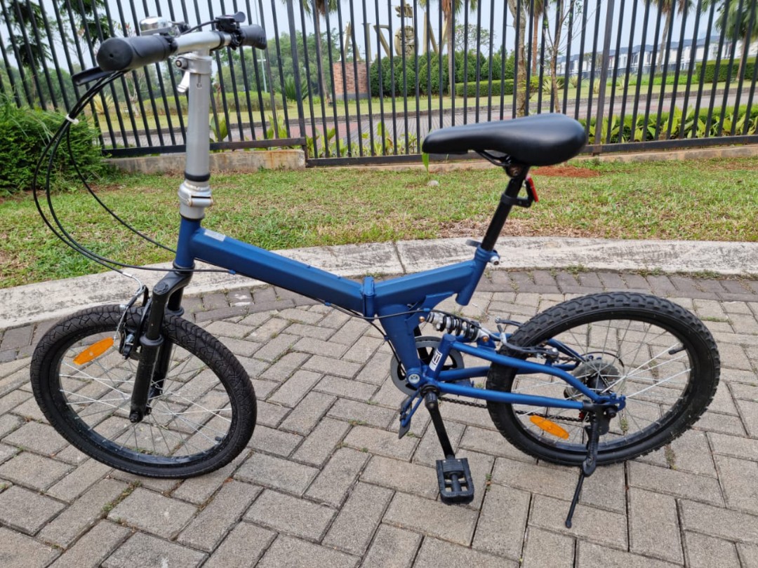 SEPEDA LIPAT ACE HARDWARE type EXPRESSO SUSPENSION Blue 20 inch ...