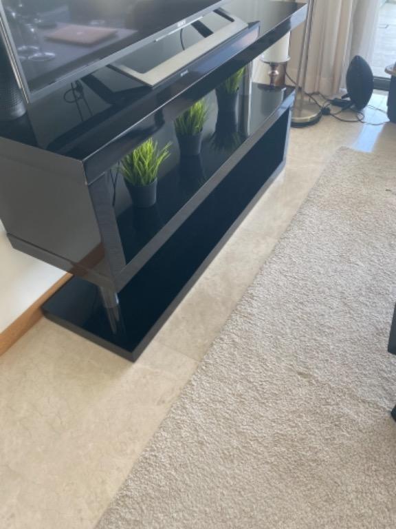 S-Shaped TV Stand, Furniture & Home Living, Furniture, Shelves ...