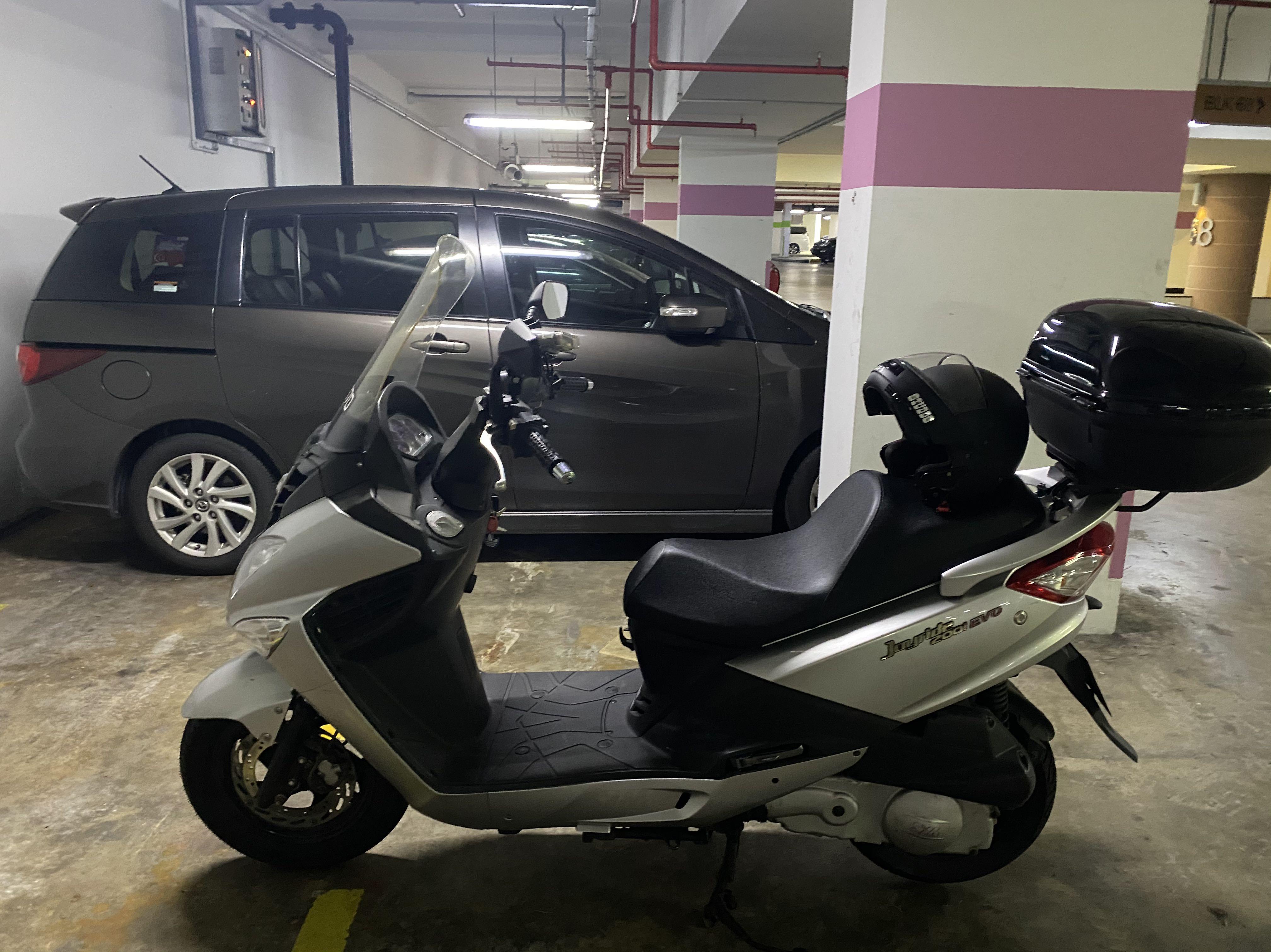 Sym Joyride 200, Motorcycles, Motorcycles for Sale, Class 2B on Carousell