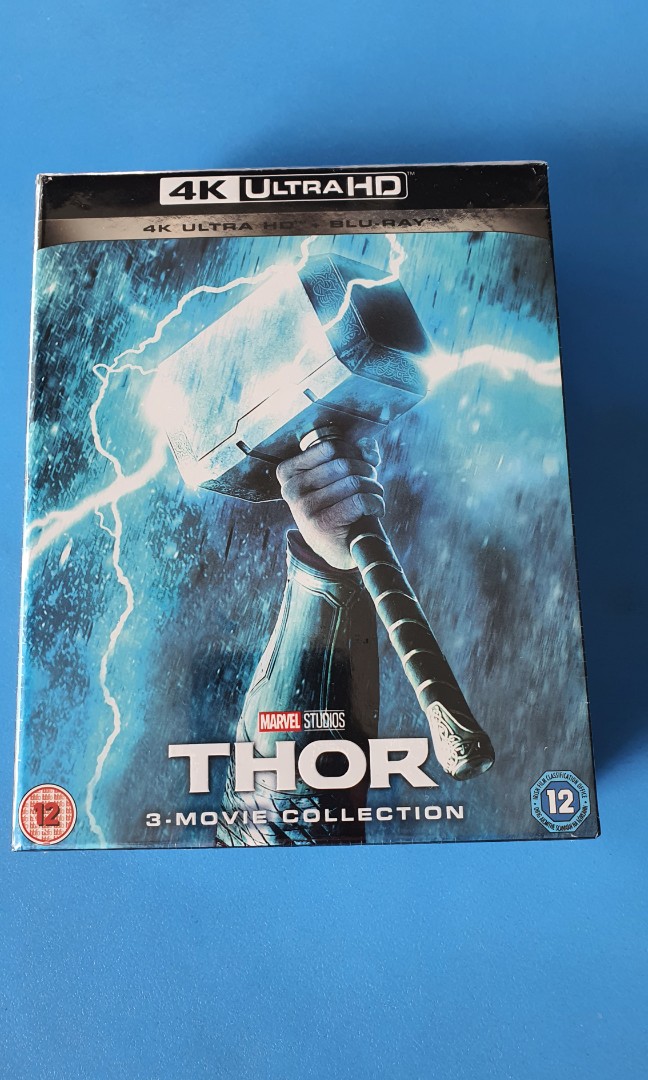 Thor 4K UHD Blu Ray Box Set Collection, Hobbies & Toys, Music & Media ...