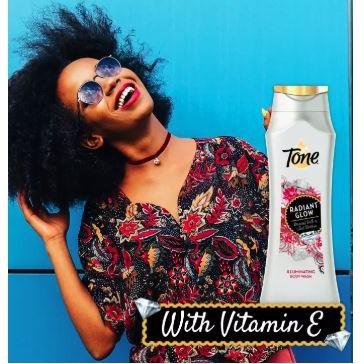 Tone Radiant Glow Diamond Dust & Lotus Blossom Illumination Body Wash ...