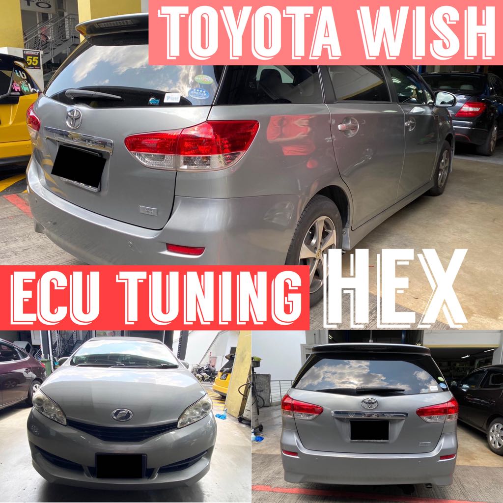 Toyota Wish ZGE20 ECU Reflash / Remap / Tune, Car Accessories, Car ...