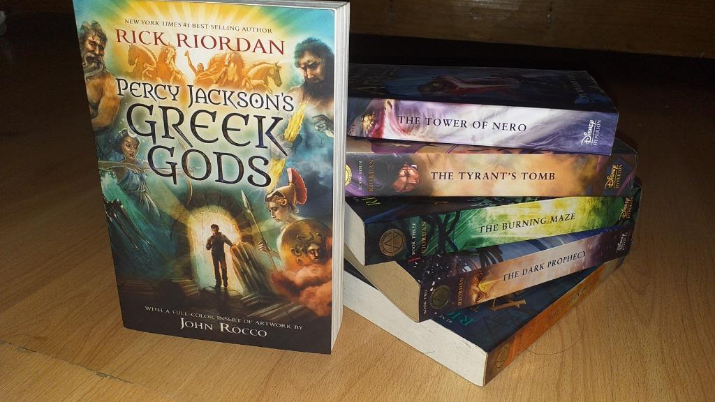 Trials of Apollo Series (Complete) *Bonus Percy Jackson's Greek Gods ...