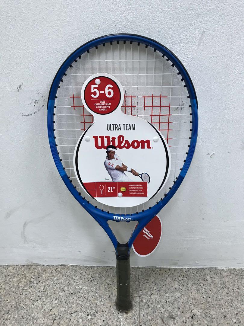 Wilson Ultra Team Kids Tennis Racket, Sports Equipment, Sports & Games ...