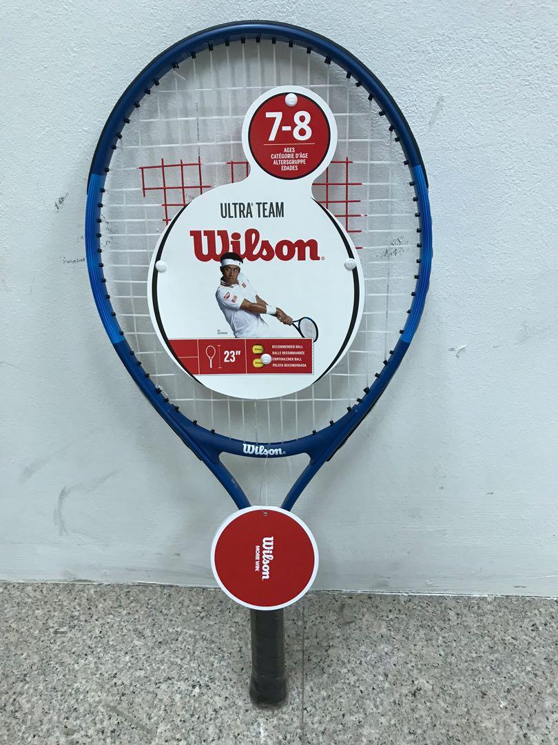 Wilson Ultra Team Kids Tennis Racket, Sports Equipment, Sports & Games ...