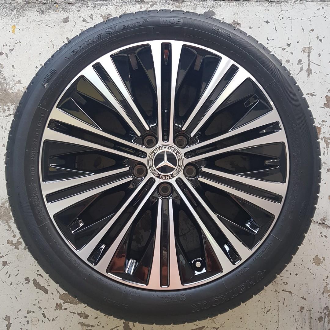 Mercedes CLA rims with 225/45x18 tyres, Car Accessories, Tyres & Rims ...
