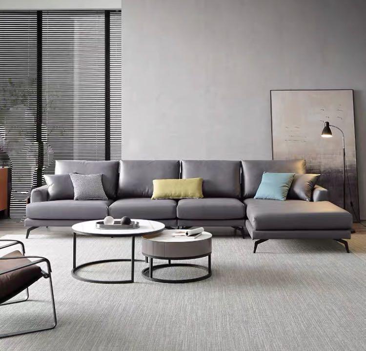 2 seater RUSSO Sofa in Water Repellent Leather-Aire Material WR8988 ...