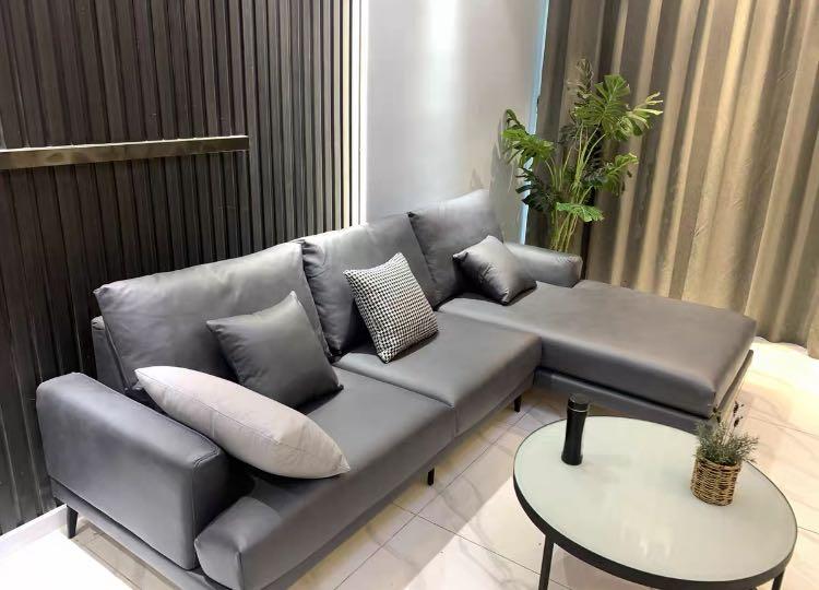 2 seater RUSSO Sofa in Water Repellent Leather-Aire Material WR8988 ...