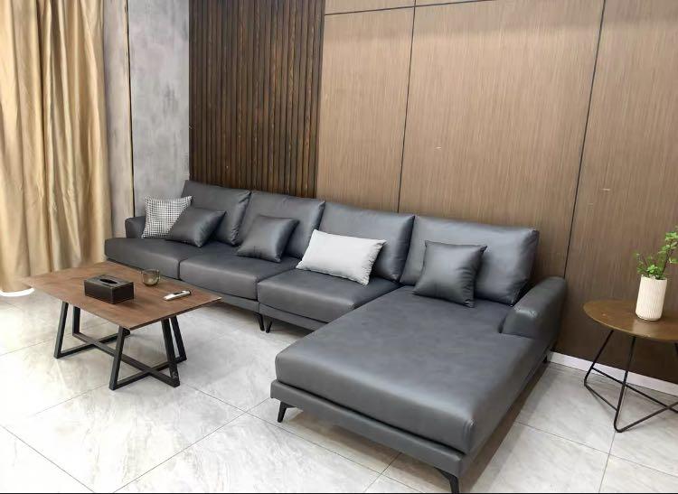 2 seater RUSSO Sofa in Water Repellent Leather-Aire Material WR8988 ...