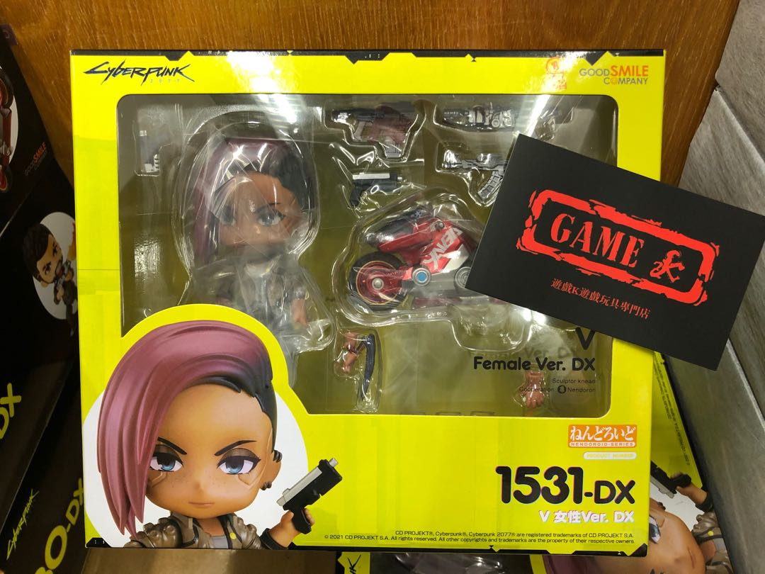 全新 日版 GSC NENDOROID 黏土人 1531 DX V 女性 Female Ver. DX 電馭叛客 Cyberpunk 2077 1531 DX 1531DX , 興趣及遊戲 ...