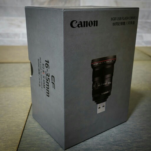 佳能 canon Q版 鏡頭 usb 8G 珍藏版, 攝影器材, 相機 - Carousell