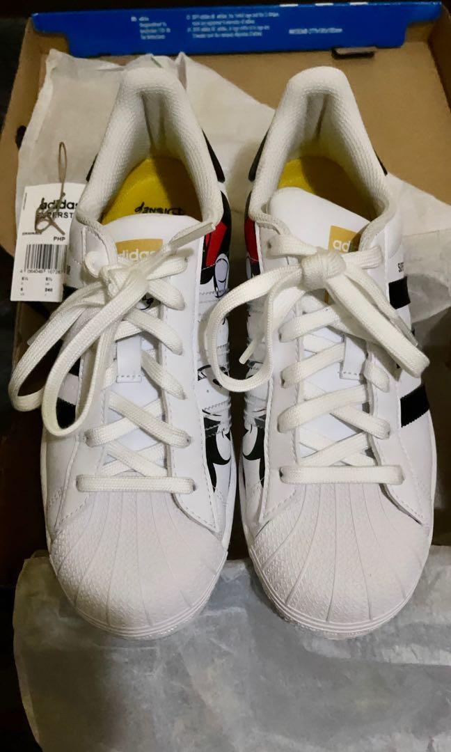 Adidas Superstar X Disney Collab, Men's Fashion, Footwear, Sneakers on ...