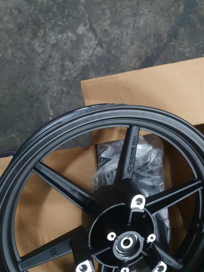 Aerox NVX RCB SP811 rim matt black, Motorcycles, Motorcycle Accessories ...