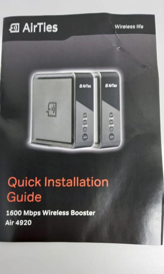 AirTies Air 4920 (set 1), Computers & Tech, Parts & Accessories ...