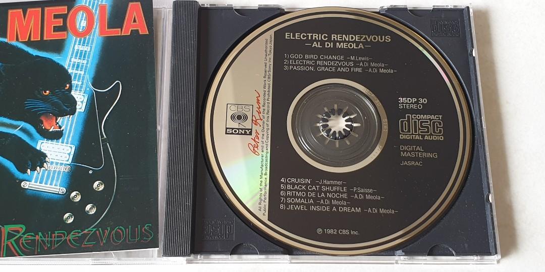 Al Di Meola ~ Electric Rendezvous ( Made In Japan ) Cd, Hobbies & Toys ...