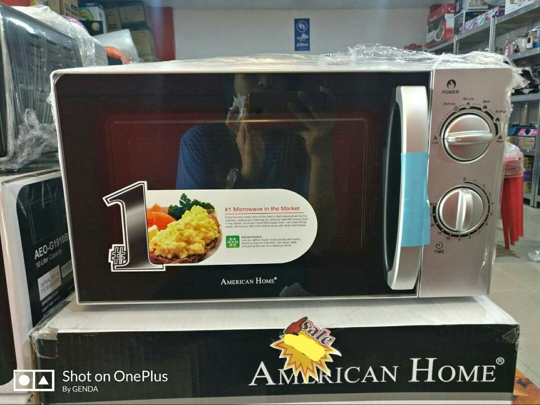 American Home Mechanical Microwave Oven 20Liters (AMW-20MCS), TV & Home ...