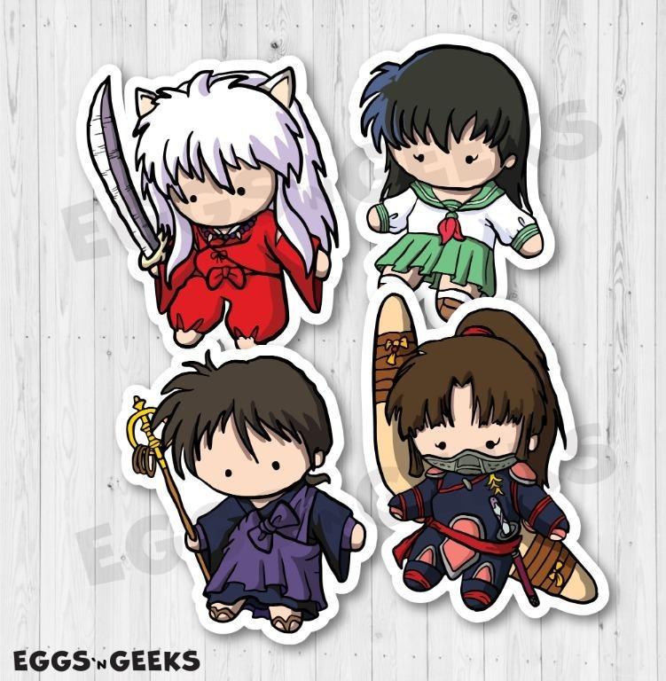 Anime Inuyasha Japan Japanese Shonen Jump Series Heroes Villains Half ...