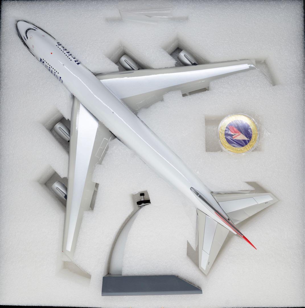 [飛機模型] ARD Models 1:200 (InFlight代工) 英國航空 B747-200 G-BDXH, 興趣及遊戲, 旅行 ...