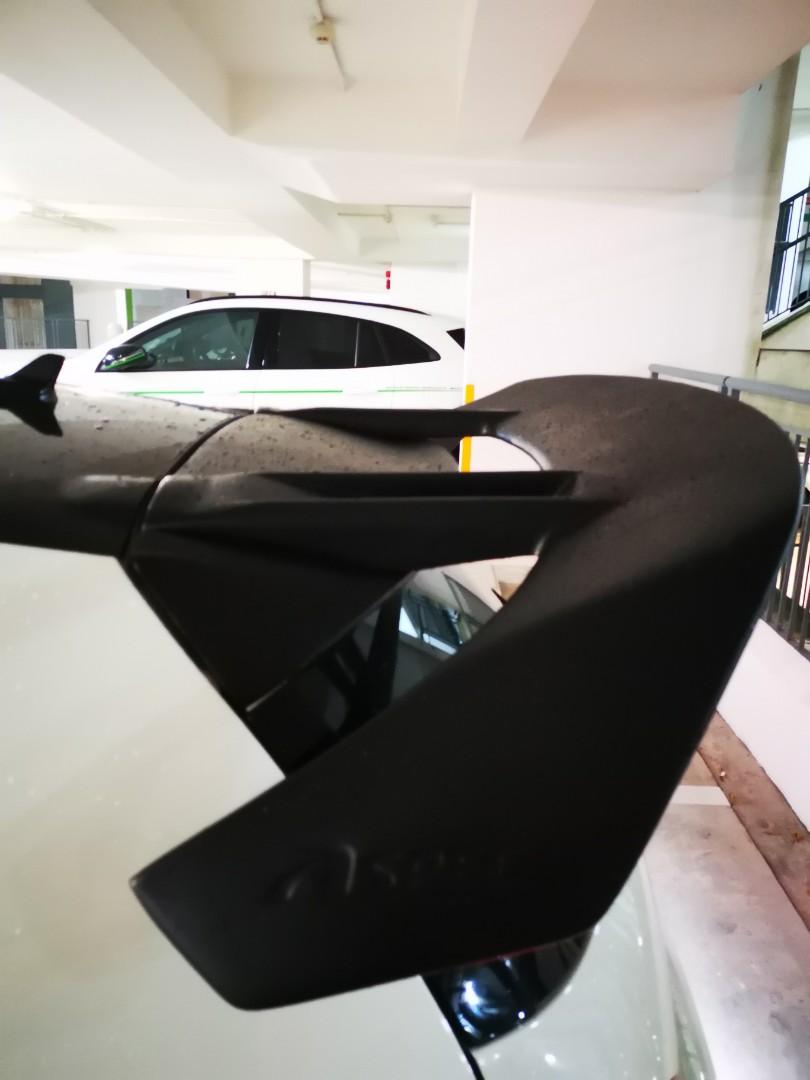(In stock) Aspec Scirocco Wing, Car Accessories, Accessories on Carousell