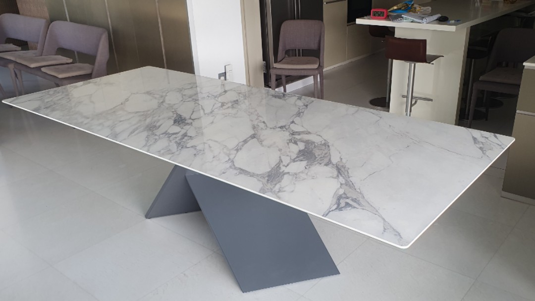 AX Dining Table 2.5m (8-10 seater) XZQT, Furniture & Home Living ...