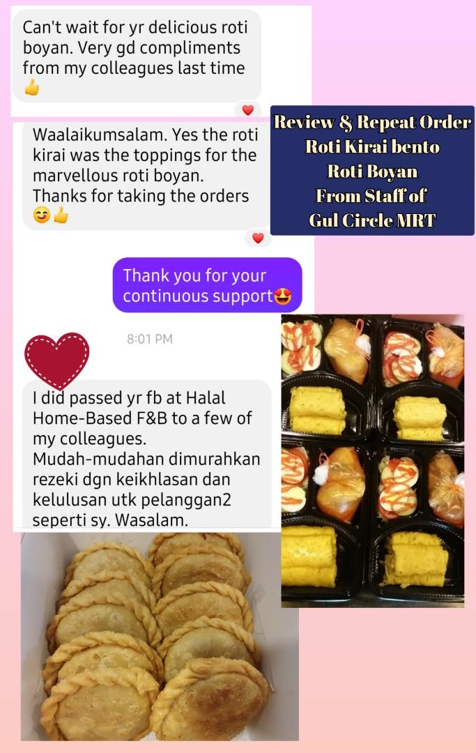 Bento Roti Kirai, Food & Drinks, Packaged & Instant Food on Carousell