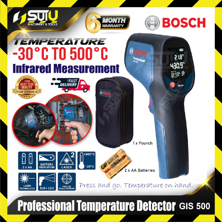 BOSCH GIS 500 / GIS500 Professional Infrared Temperature Detector ...