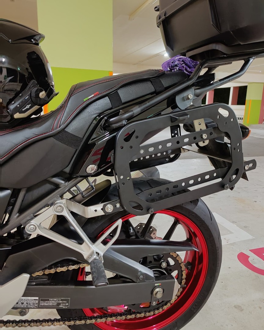 CB400X Custom Side Rack (Type 2), Motorcycles, Motorcycle Accessories ...