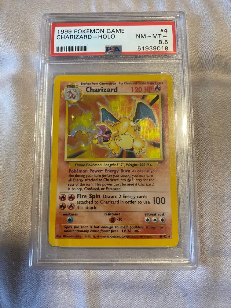 Charizard Base - PSA 8.5 RARE GRADE!, Hobbies & Toys, Memorabilia ...